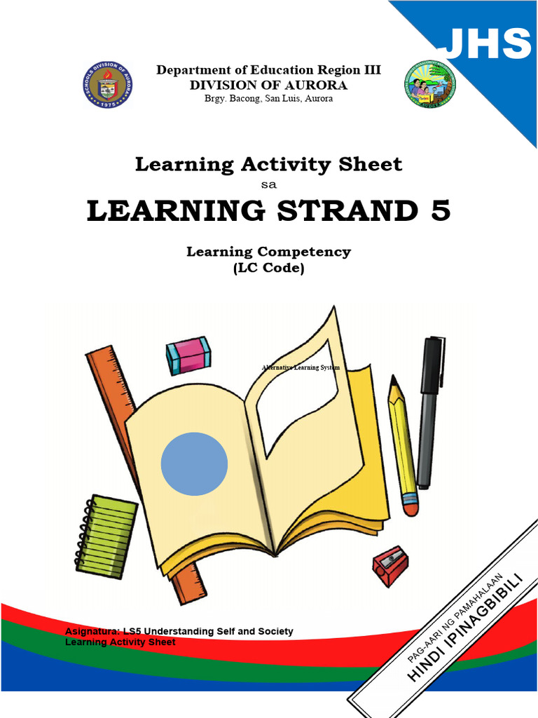 LAS Format For ALS TAGALOG | PDF