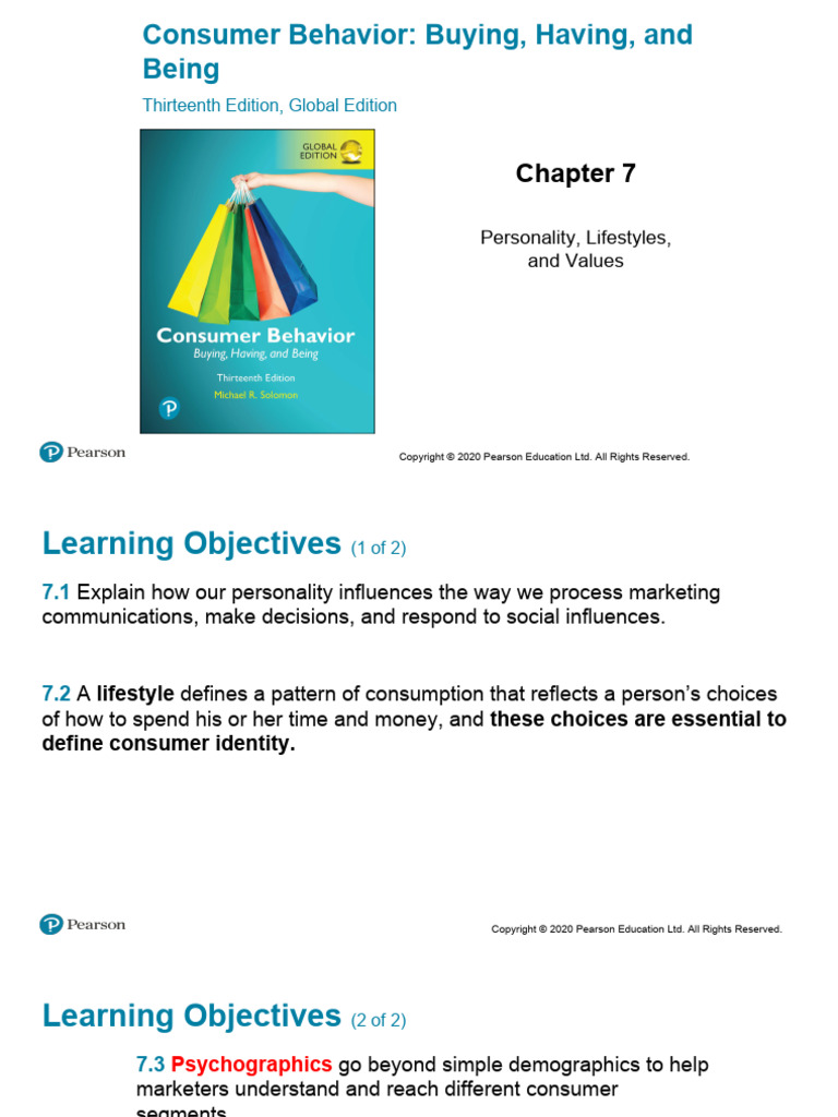 Consumer Behavior Chap7&8 Revised | PDF | Attitude (Psychology) | Consumer Behaviour