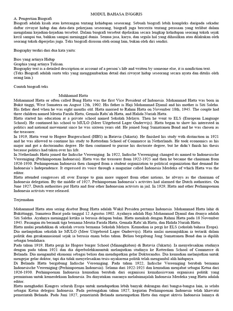 Modul B.ing 10 | PDF | Indonesia | Southeast Asia