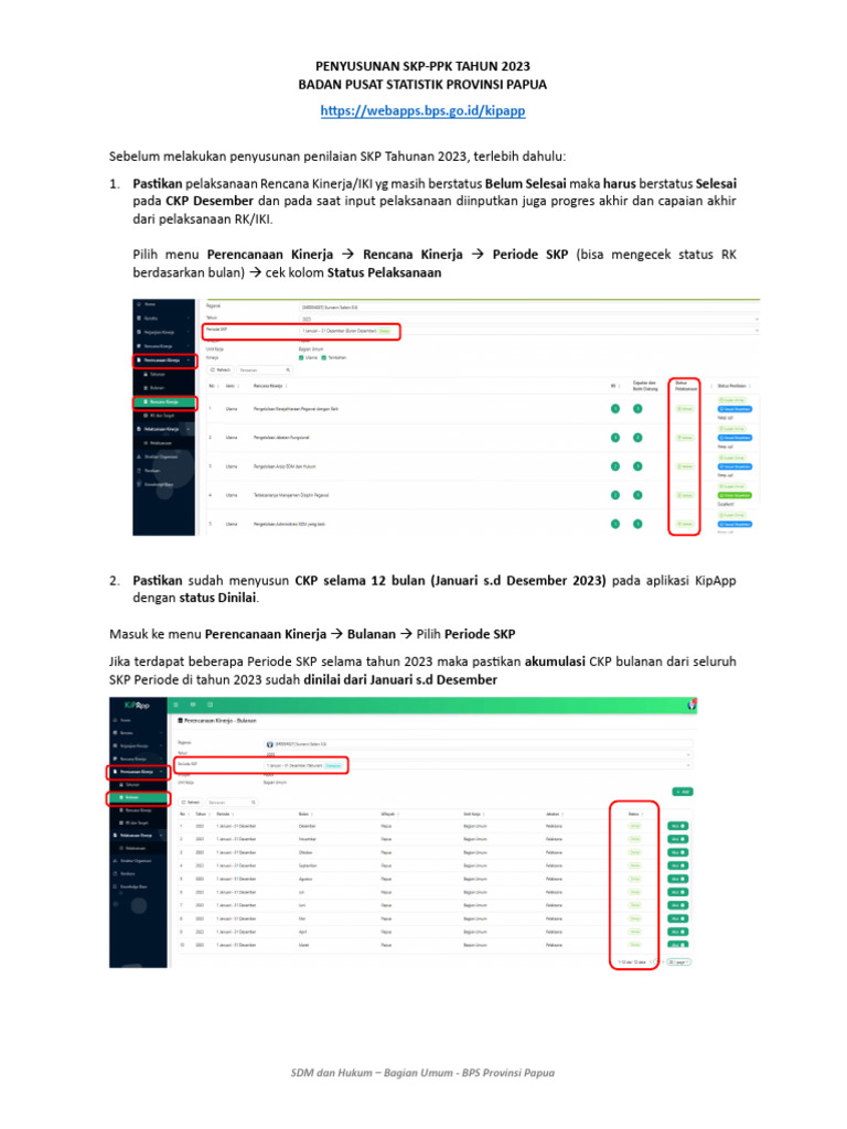 Panduan KipApp Penyusunan SKP-PPK Tahunan 2023 | PDF | Bisnis | Pengelolaan Keuangan & Uang