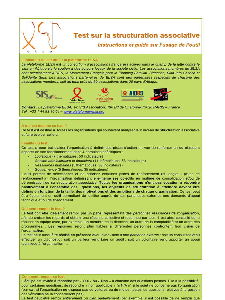 Grille Auto Diagnostic ELSA Vdef | PDF | Banques | Gestion des ressources humaines