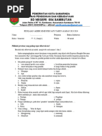 Soal PTS - STS IPAS Kelas 5 Semester 1 Kurikulum Merdeka T.A 2023-2024 | PDF | Kajian Bahasa ...