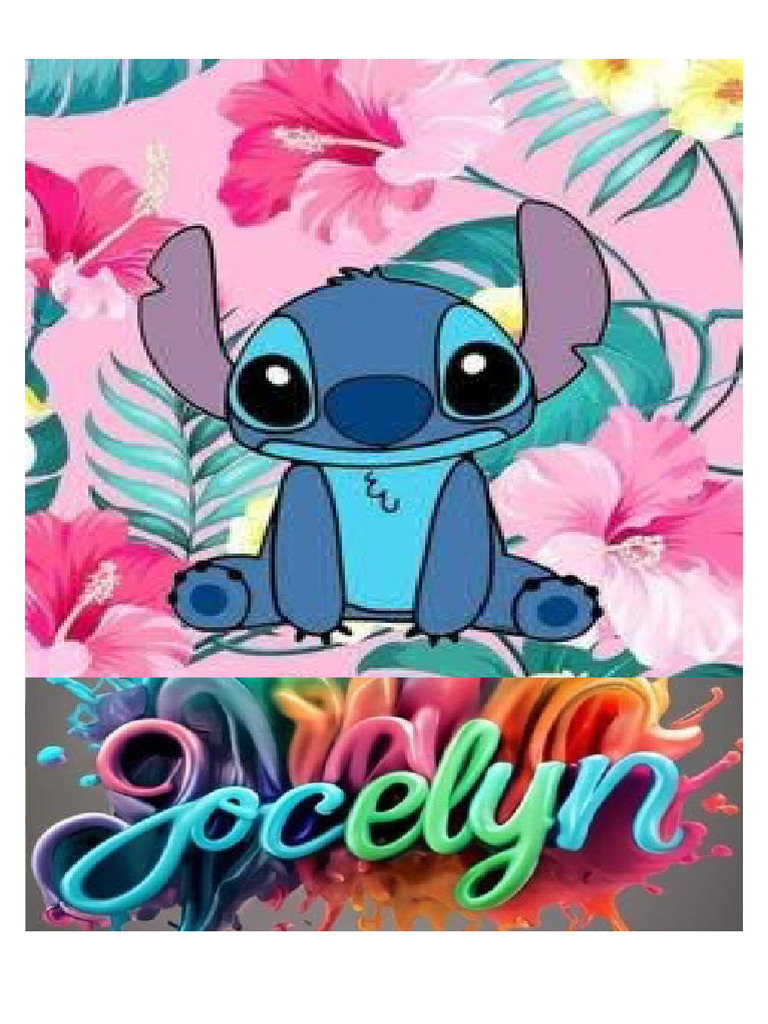 Cuaderno Stitch | PDF