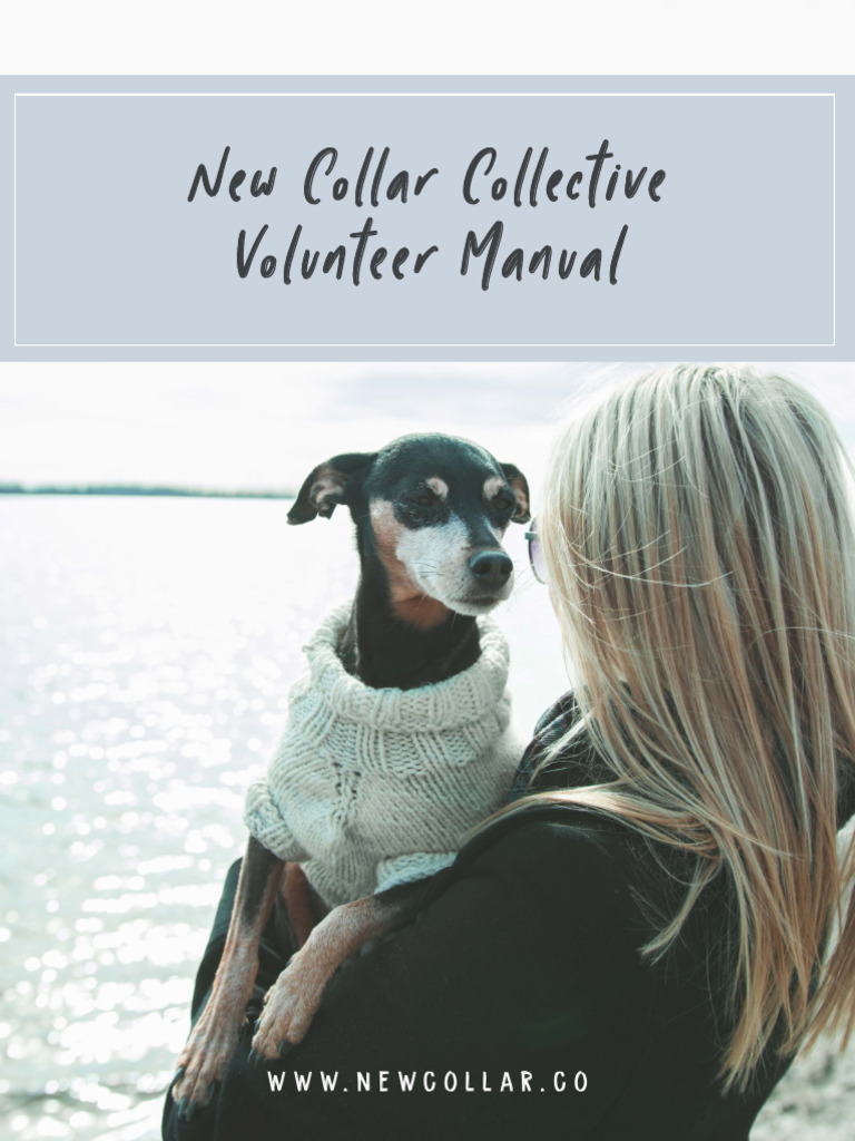 New Collar Collective Volunteer Guide | PDF | Volunteering