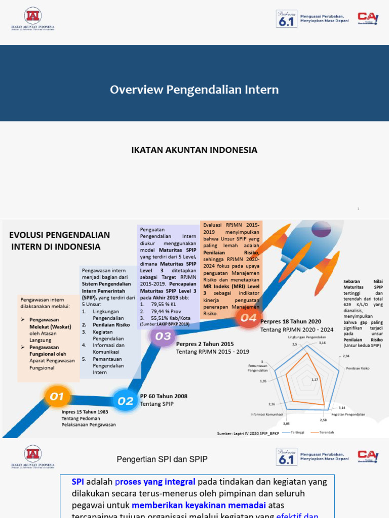 Unsur SPIP dalam Pengendalian Intern | PDF