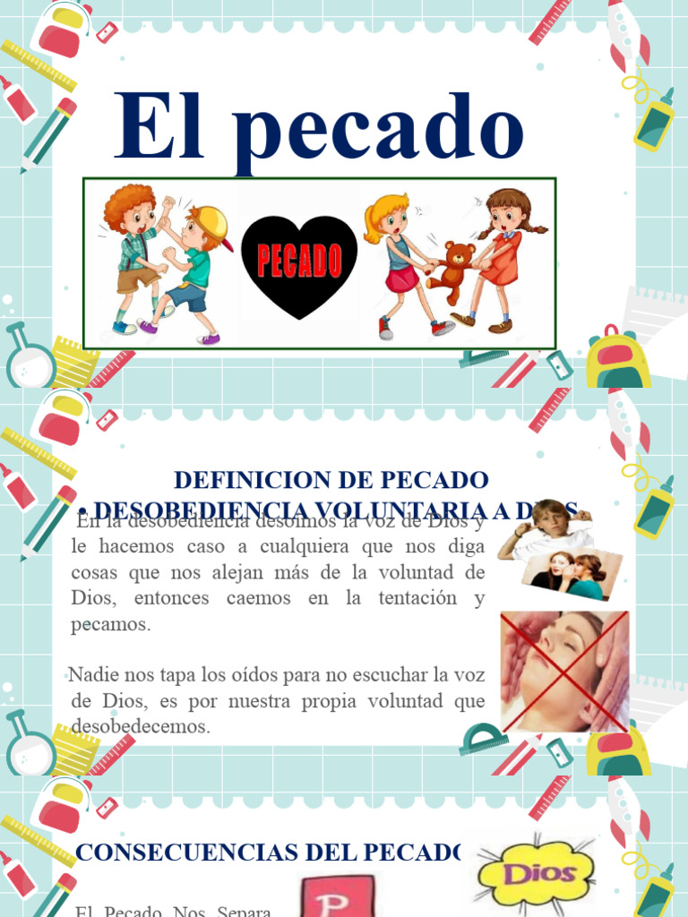 El Pecado Pdf Pecado Siete Pecados Capitales
