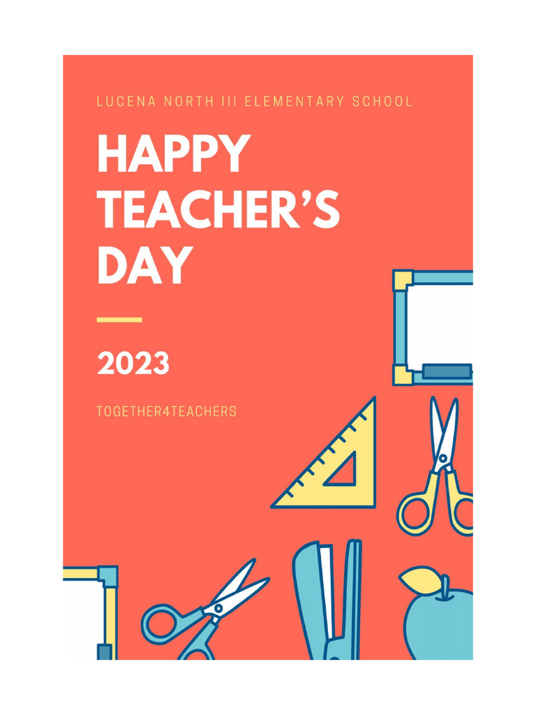 Teachers Day Program | PDF