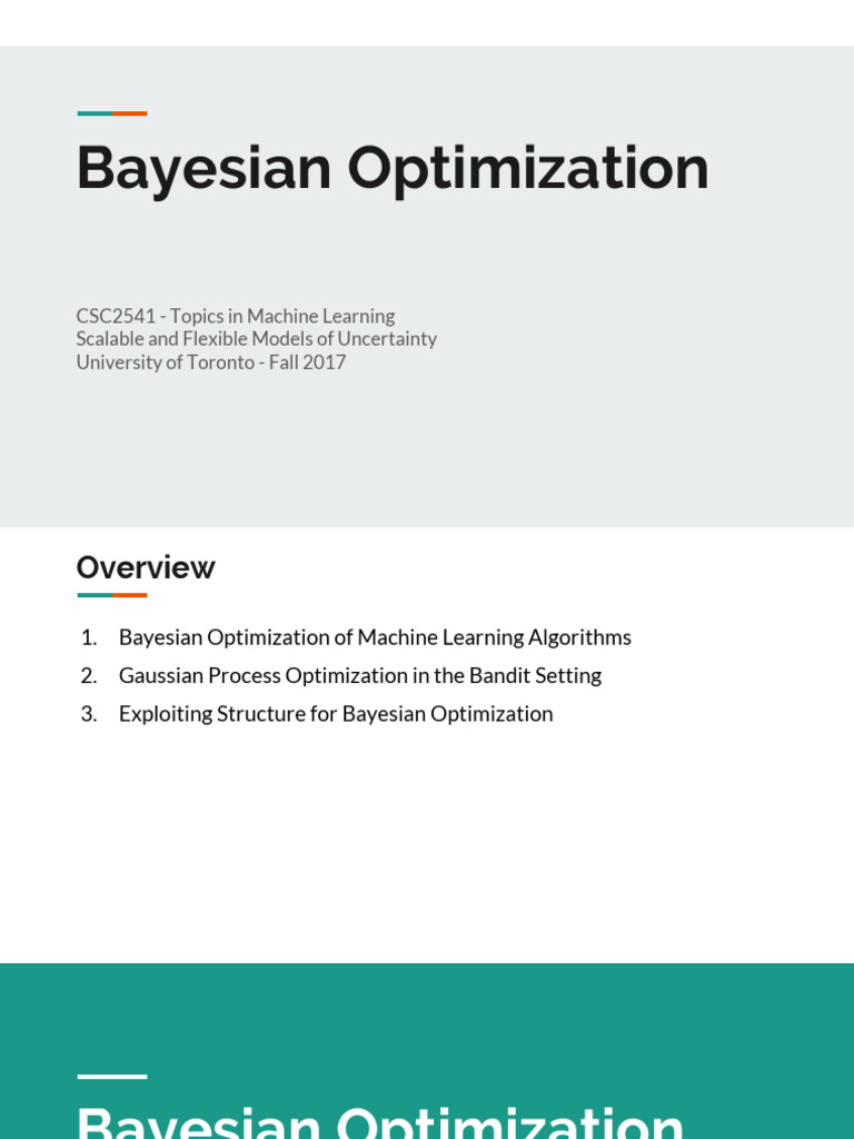 Lec07 Baysian Opti | PDF | Mathematical Optimization | Bayesian Inference