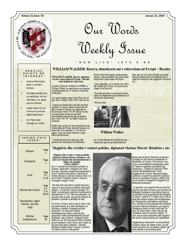 Newsletter Volume 15 Issue 03 | PDF