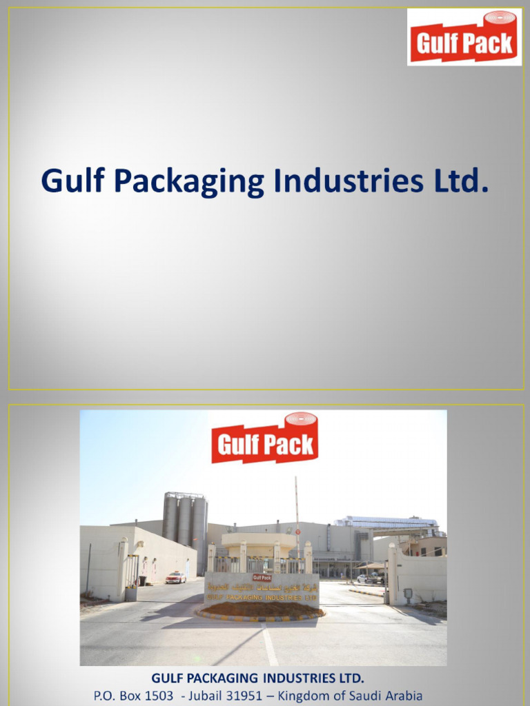 Gulf Pack Presentation | PDF
