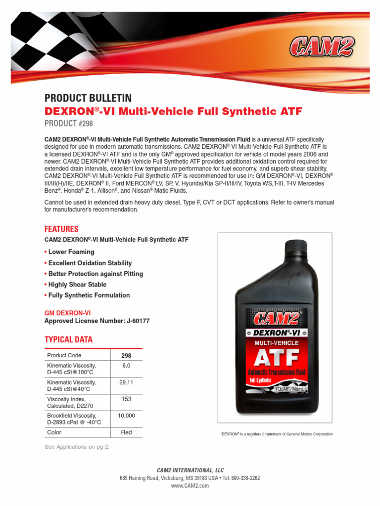 Atf Cam2 Syn | PDF | Vehicles | Transport