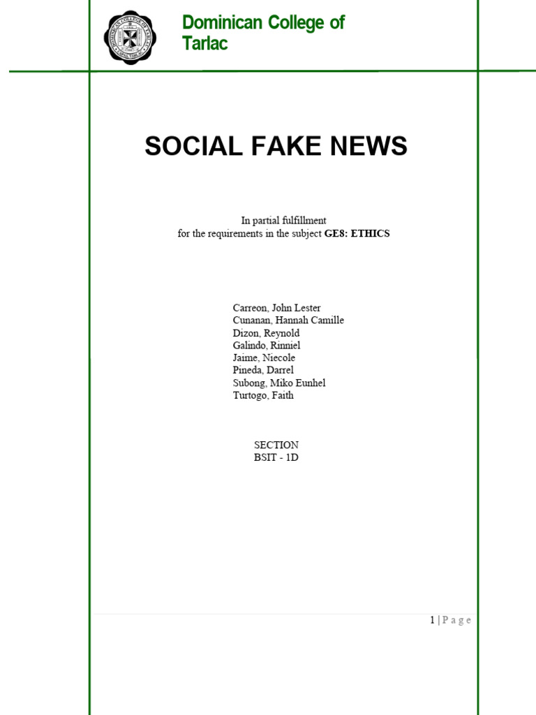 Ethical Paper CCS 1 3 PDF Social Media Popular Culture Media