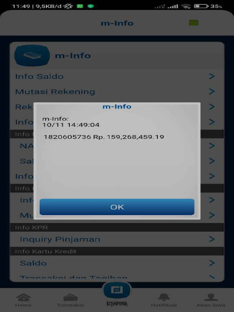 Contoh Bukti Transfer | PDF