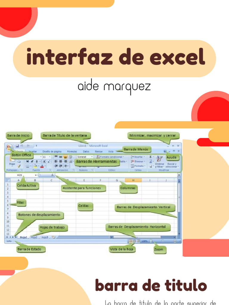 Interfaz de Excel | PDF