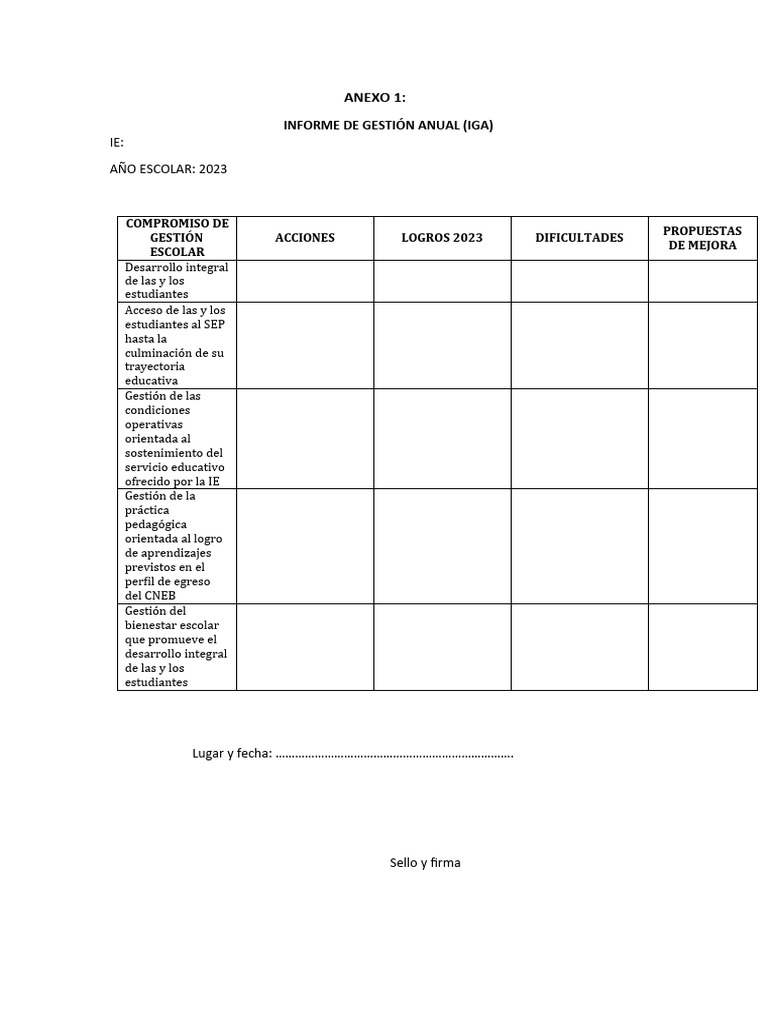 Anexo 1 - Iga 2023 | PDF