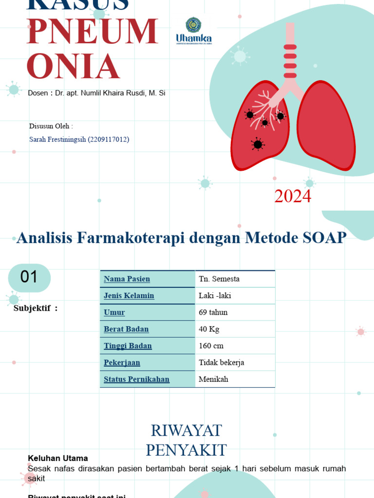 Pneumonia - Tugas FL Bu Anum (Autosaved) | PDF | Sains & Matematika