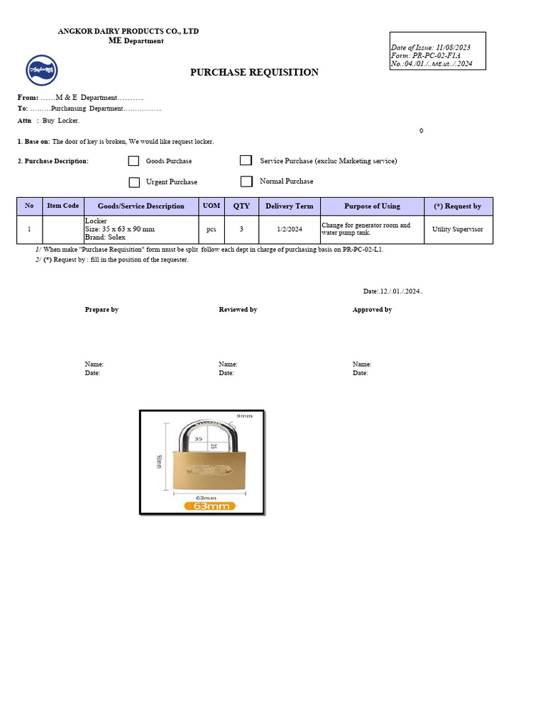 Viso 4kg and Locker | PDF | Business Process | Business
