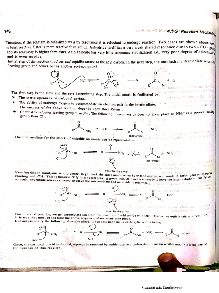 Reaction Mechanisms in Organic Chemistry 2 | PDF