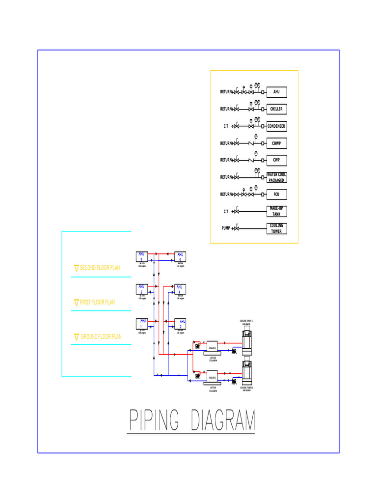 Piping Diagram | PDF | Sustainable Architecture | Physical Quantities