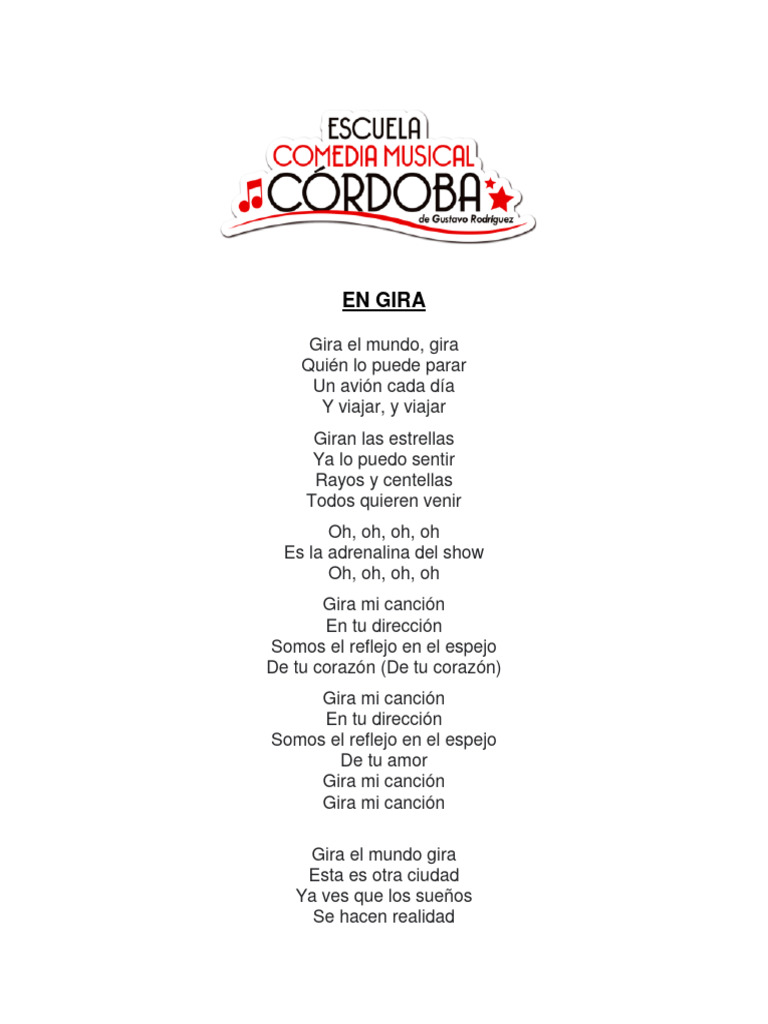 En Gira - Letra | PDF