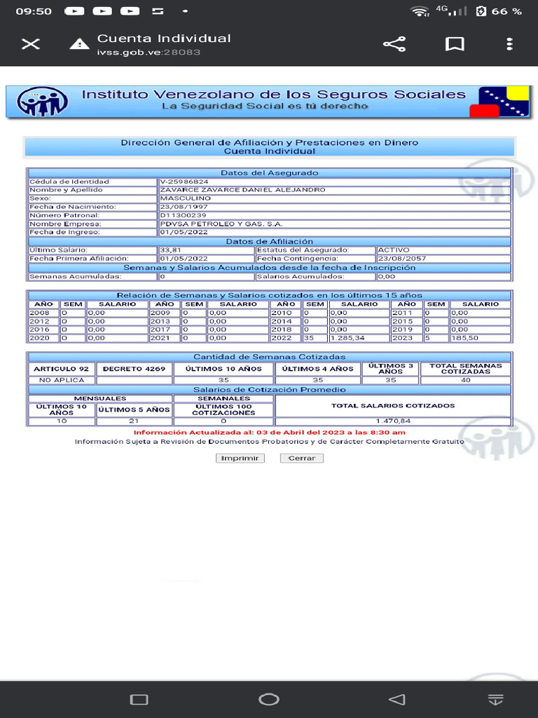 Documento-WPS Office Cuenta Individual | PDF