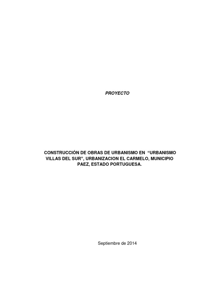 Proyecto Modelo | PDF | Venezuela | Tornillo