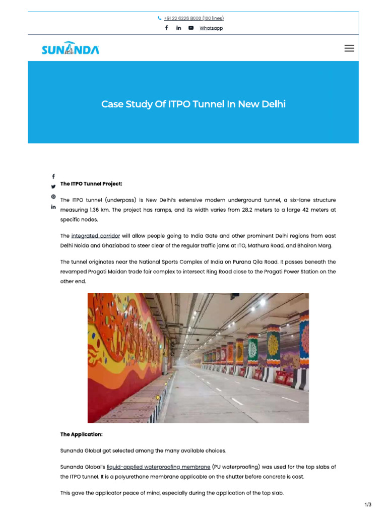 Tunnel Case Study | PDF