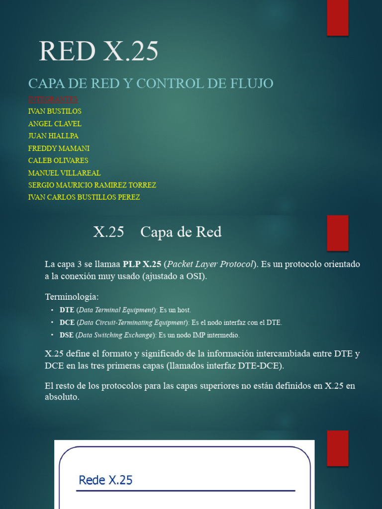 Capa de Red y Control de Flujo - Grupo 3 | PDF | Red de arquitectura ...