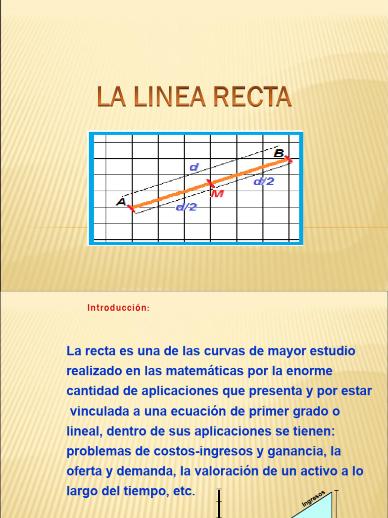 Ejercicios de Pendiente de Rectas | PDF | Línea (geometría) | Pendiente