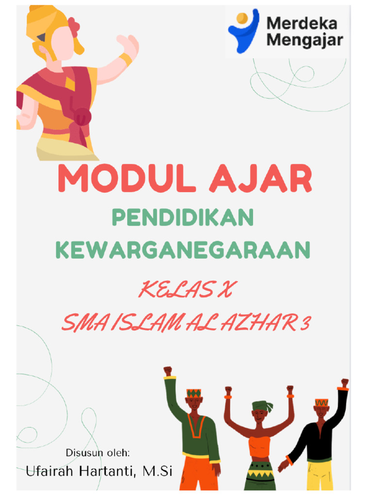 Cover Modul Ajar PKN Kelas X | PDF