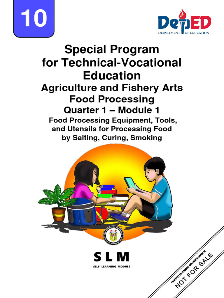 B GRADE 10 FOOD PROCESSING Q1M1 Learner-Copy SPTVE Final Layout | PDF ...