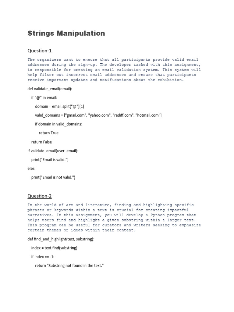 Python Module 4 | PDF | Letter Case