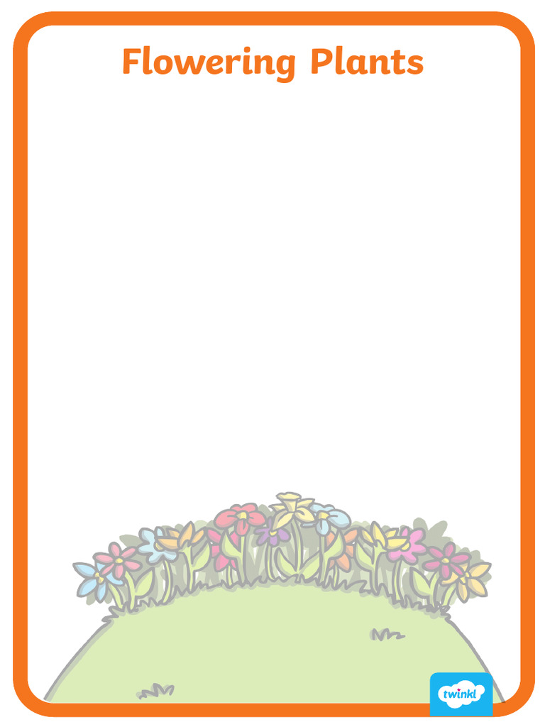 T TP 2660859 ks1 Flowering and Non Flowering Plants Sorting Activity ...