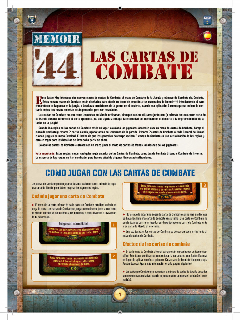 Compartir Memoir - 44 - Through - Desert - & - Jungle - (Battle - Map ...