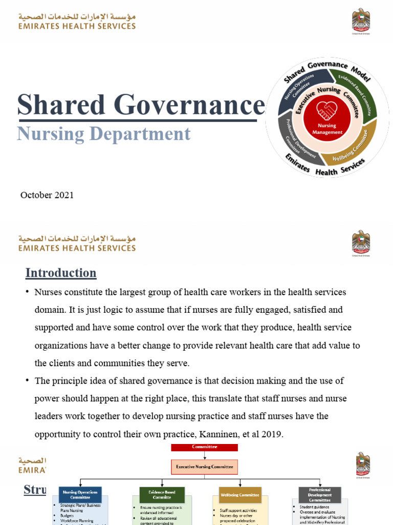Shared Governance PPT - Final | PDF | Nursing | Governance
