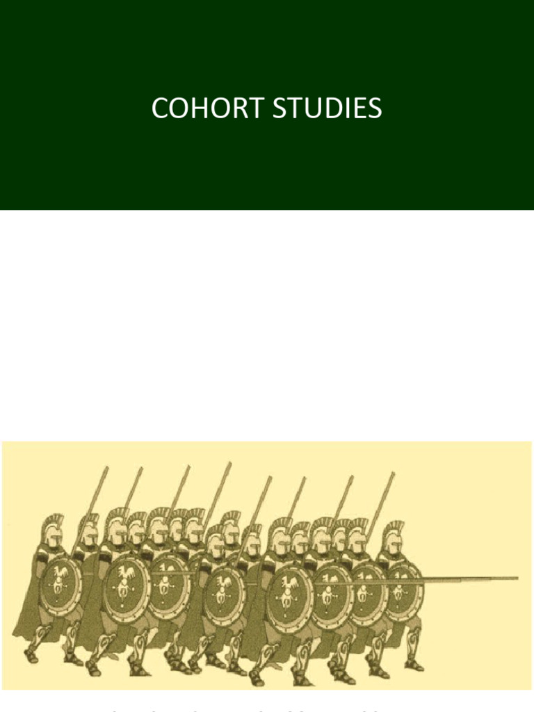 Cohort Studies | PDF | Cohort Study | Relative Risk