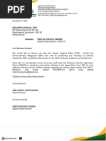 Fund Request Letter Letter | PDF