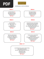 BQT Menu | PDF | Lunch | Curry