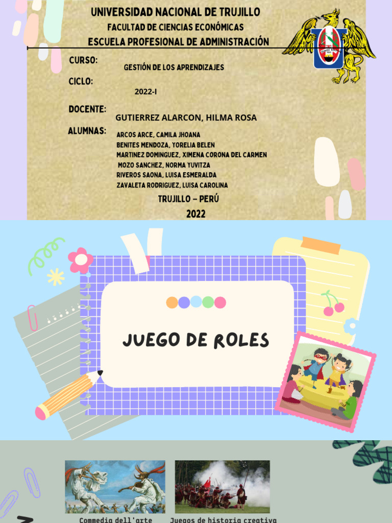 Juego de Roles PDF | PDF | Modificación de comportamiento | Ciencia ...