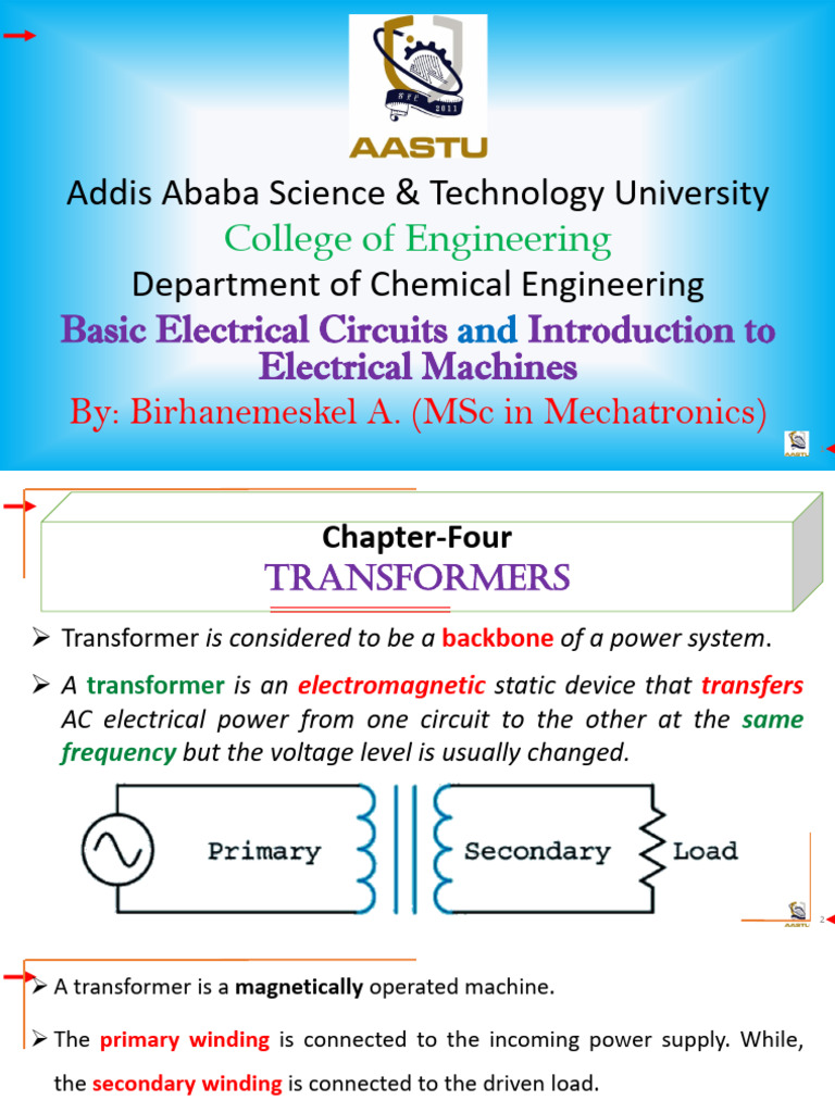 Chapter-4 Transformer | PDF | Transformer | Inductor