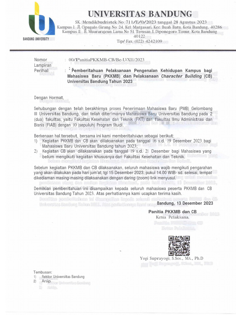 Surat Edaran PPKMB Dan CB | PDF | Teknologi & Rekayasa