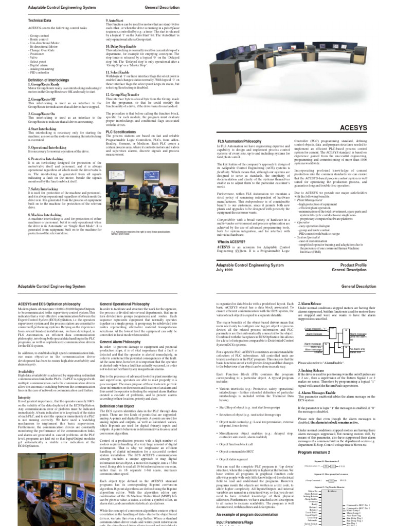 CCR Acesys | PDF | Programmable Logic Controller | Automation