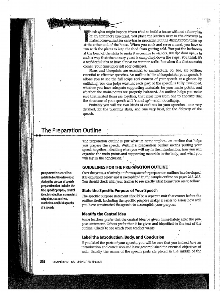 Preparation Outline 2022 | PDF