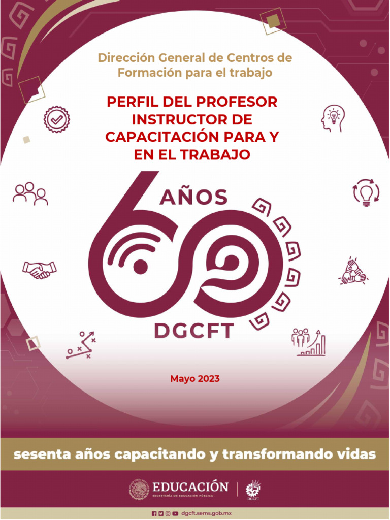 Perfil Profesor Instructor - DGCFT 2023-2024 | PDF | Evaluación ...