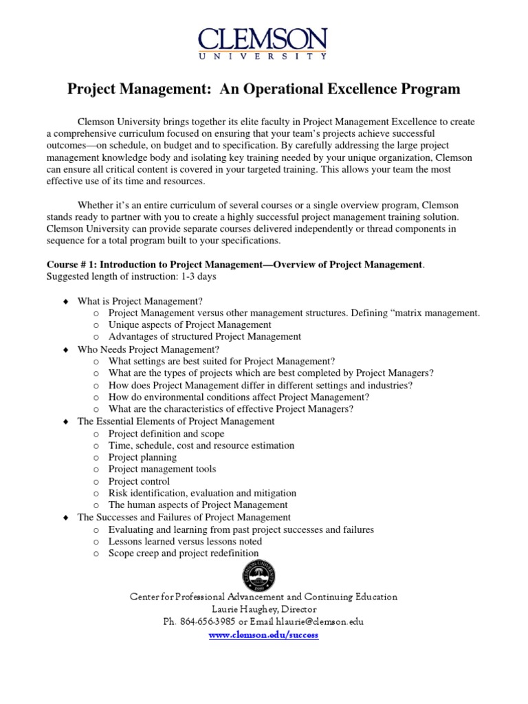 Project Management Series Final | PDF | Project Management | Accountability