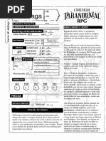 (1.1.3v) Ficha Automática Ordem Paranormal (Novo Design) | PDF