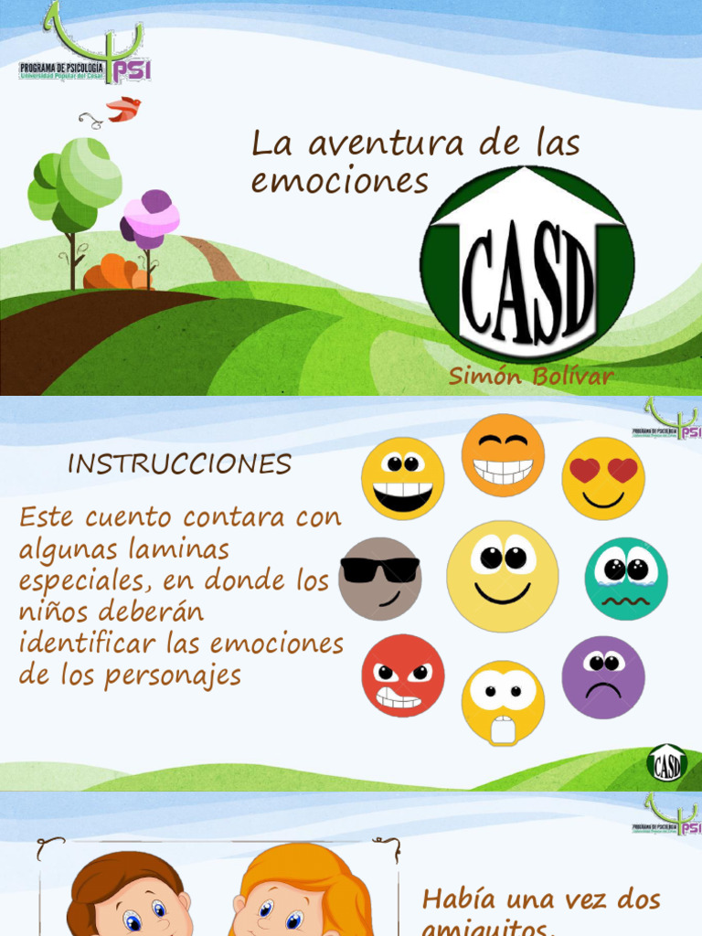 Cuento La Aventura de Las Emociones | PDF