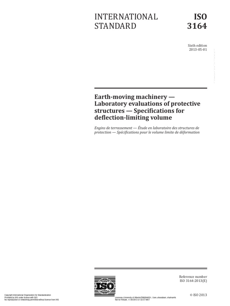 BS Iso 3164-2013 | PDF | International Organization For Standardization | All Rights Reserved