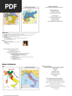 Unification of Italy and Germany - Similarities and Differences | PDF ...