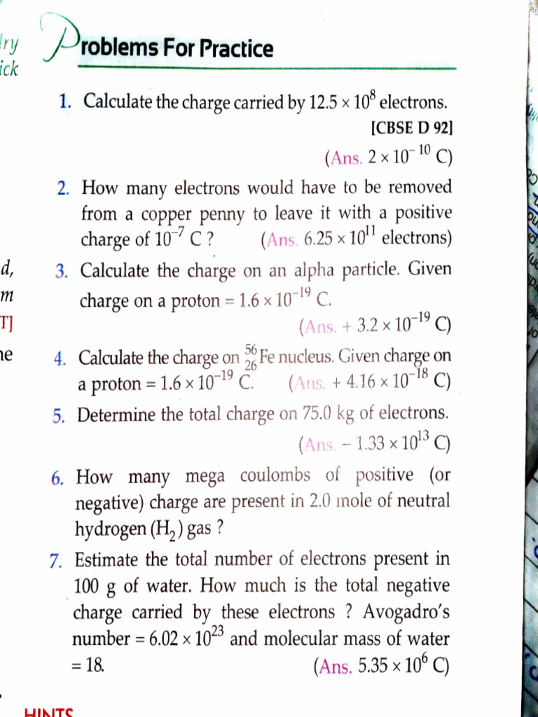 Physics SL Arora Numerical | PDF